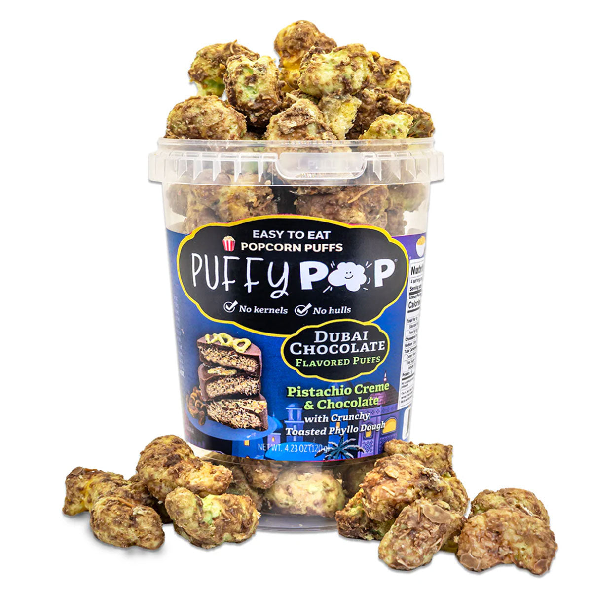 Dubai Chocolate Crack Corn