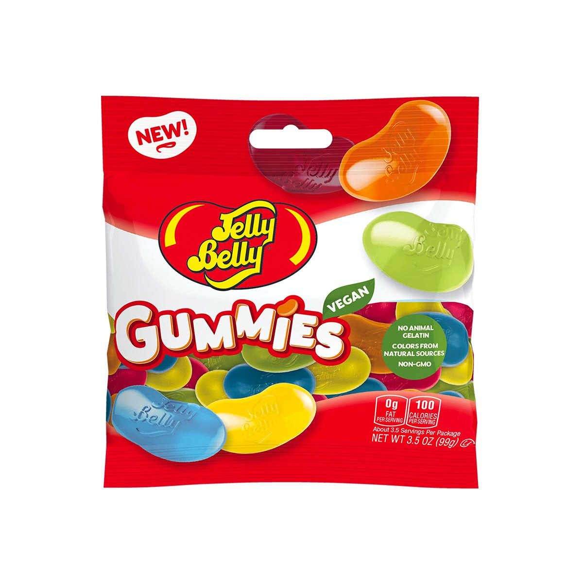 Jelly Belly Assorted Gummies Grab and Go Bag