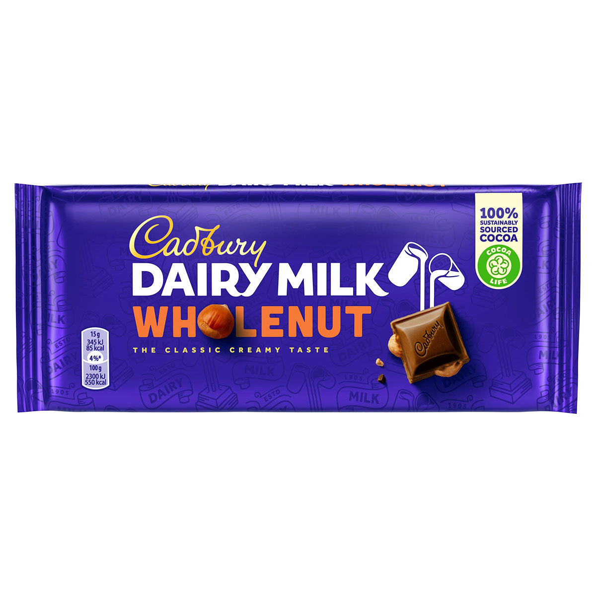 Cadbury Dairy Milk Wholenut Medium