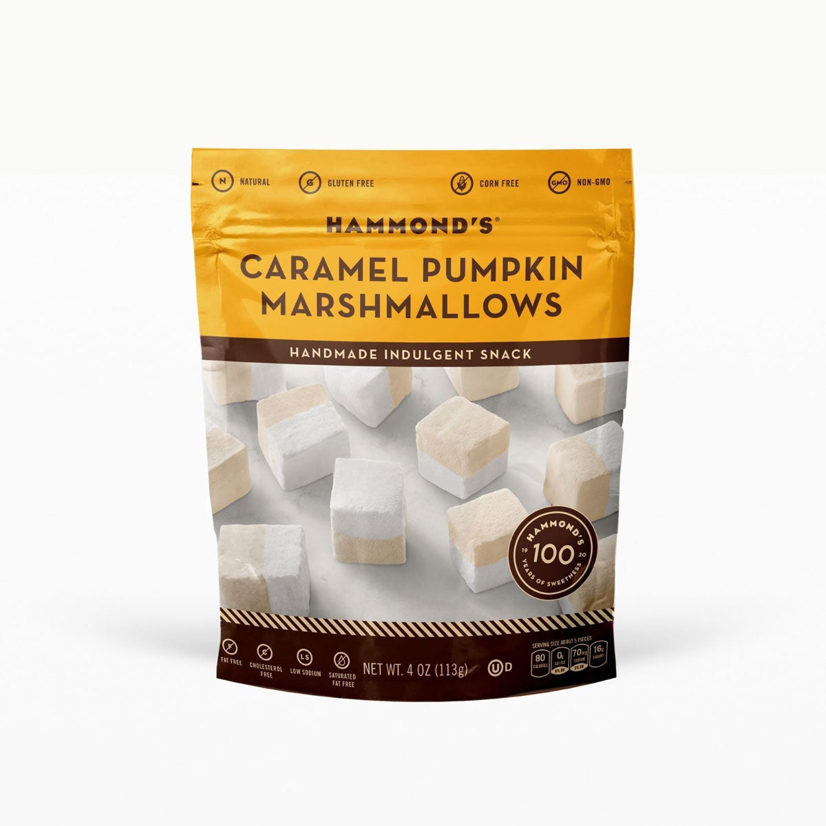 Hammond's Candies Caramel Pumpkin Marshmallows